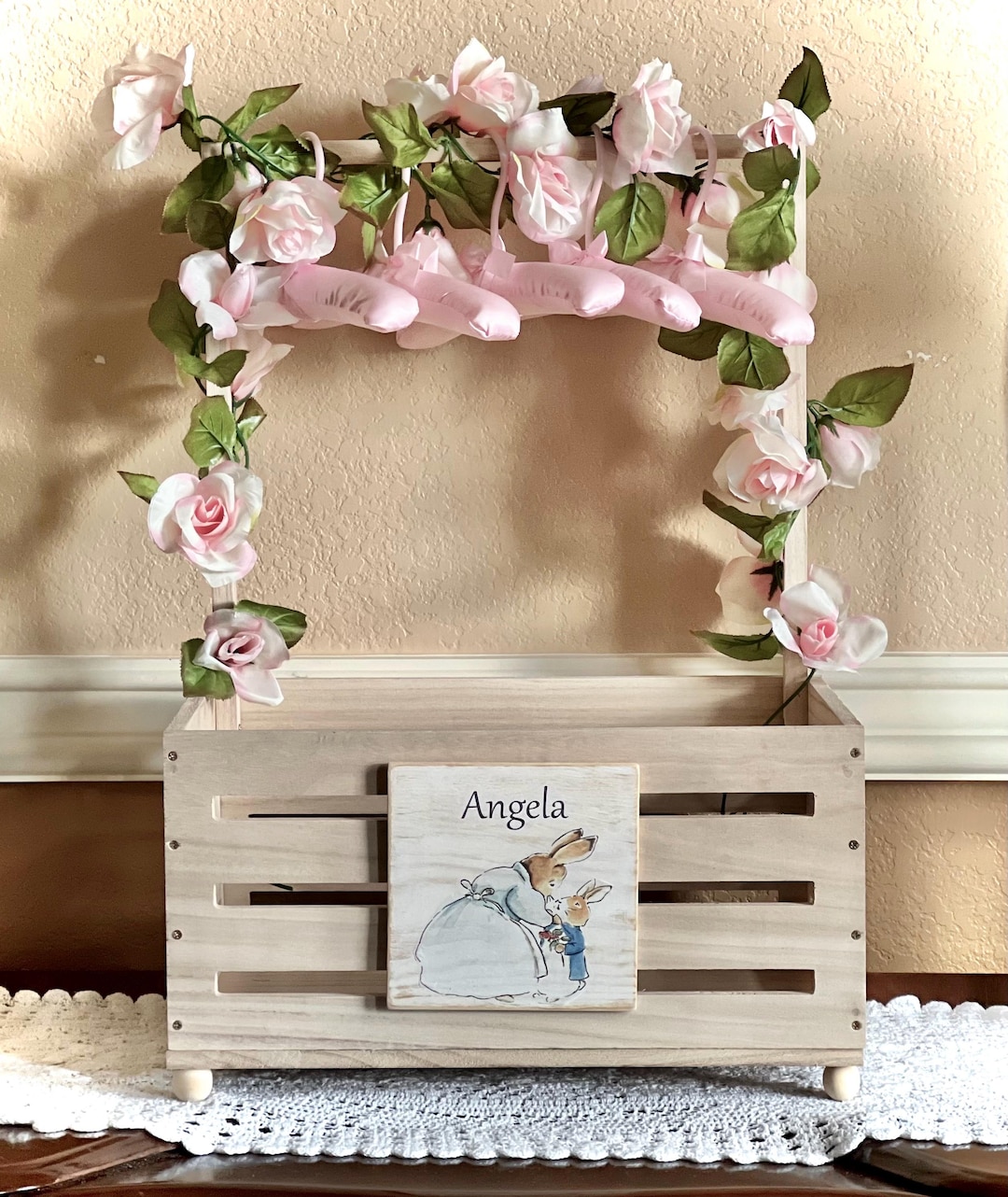 Baby Shower Crate Closet - Peter Rabbit - Mrs. Rabbit - Nursery ...
