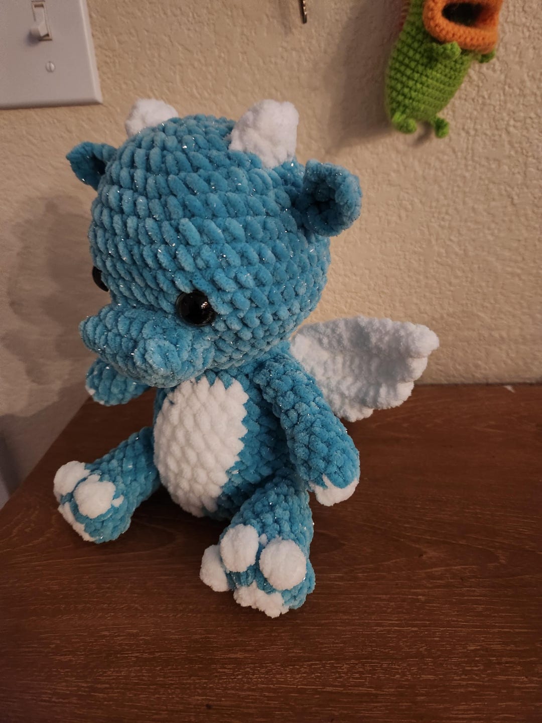 Plush Dragon: Soft Fantasy Stuffed Animal - Etsy