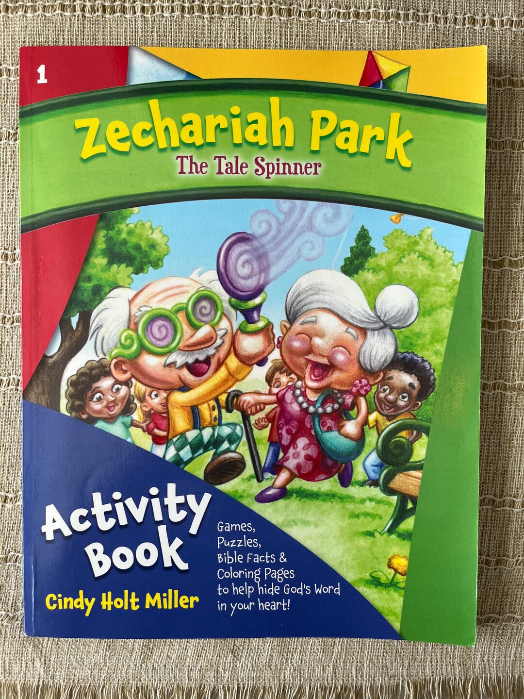 Zechariah Park Tale Spinner Activity Book: Bible Games & Coloring - Etsy