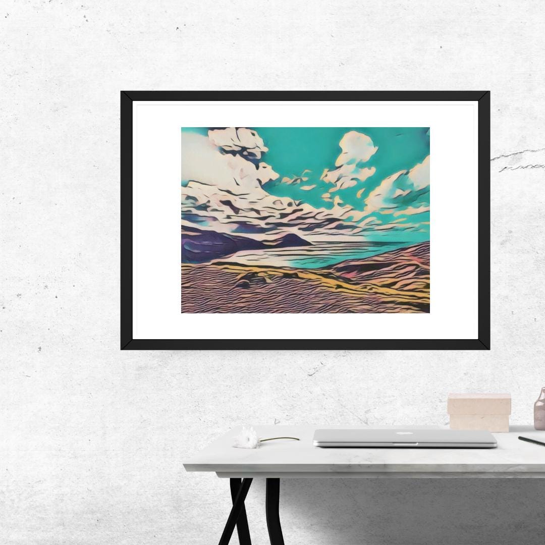 Madeira Landscape - Printable Poster - Color Landscape Wall Art ...