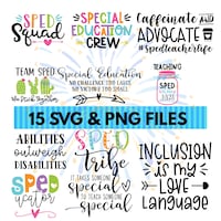 Special Education Teacher Svg, Autism Svg, Special Education Svg, SPED ...