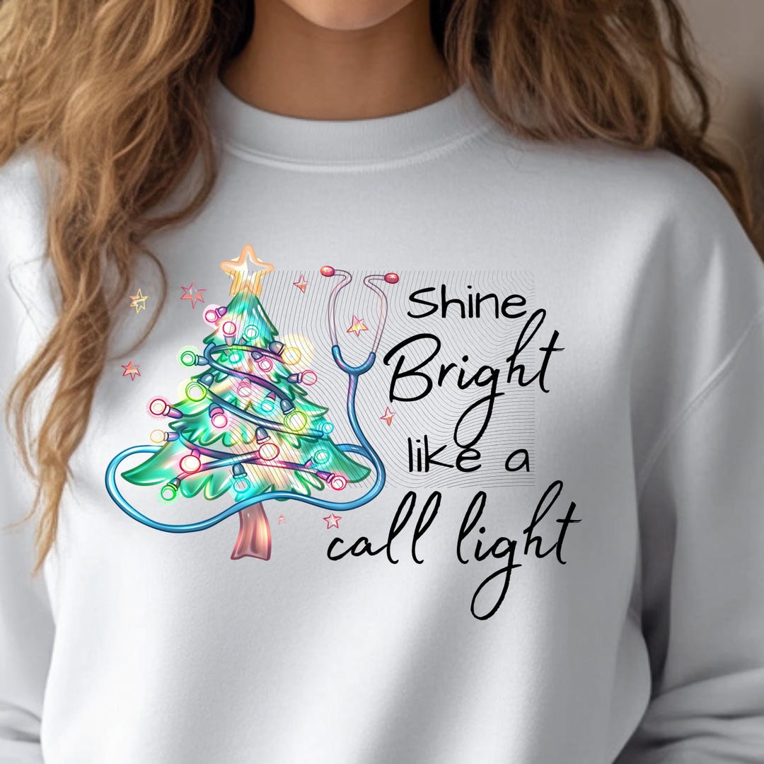 Medical Christmas Tree PNG – Nurse & Doctor Sublimation Design | Funny ...