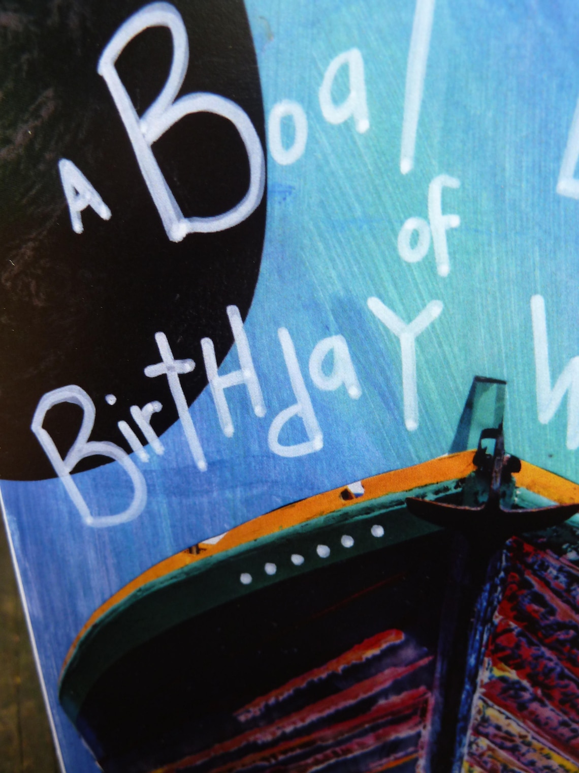 Birthday Card, BOAT LOAD of WISHES, Sailor Birthday, Boat Owners ...
