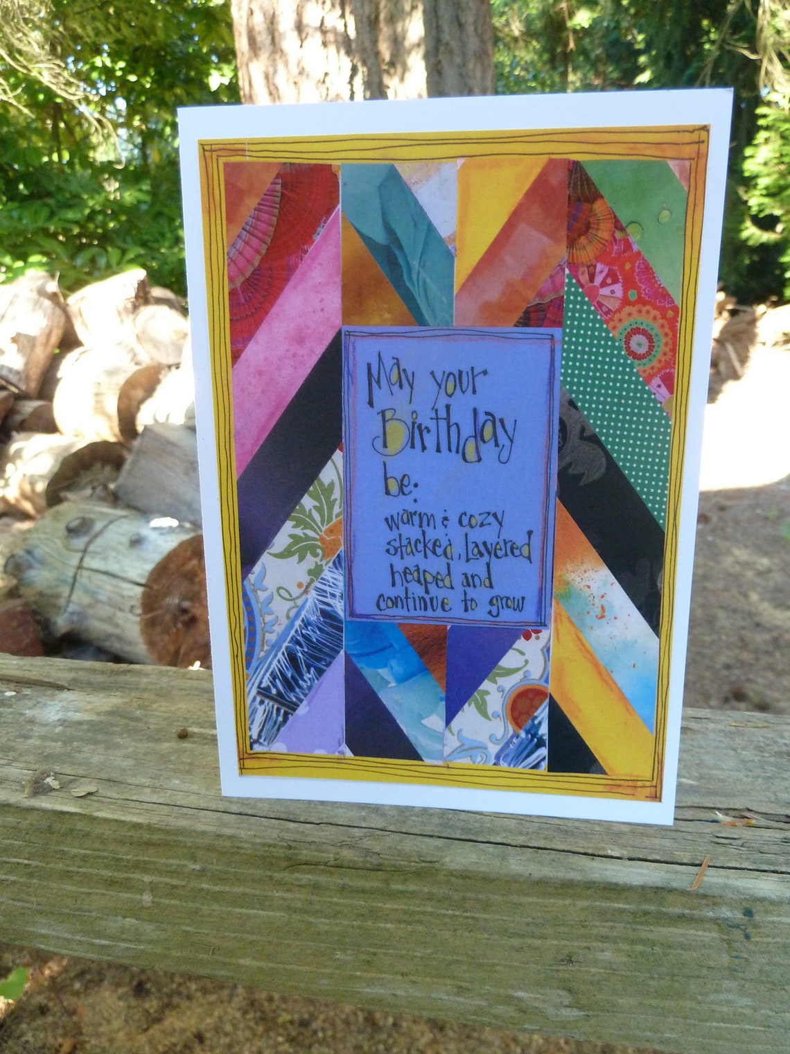 QUILTERS BIRTHDAY, Happy Birthday, Stack & Wack, Strip Quilt, Funny ...