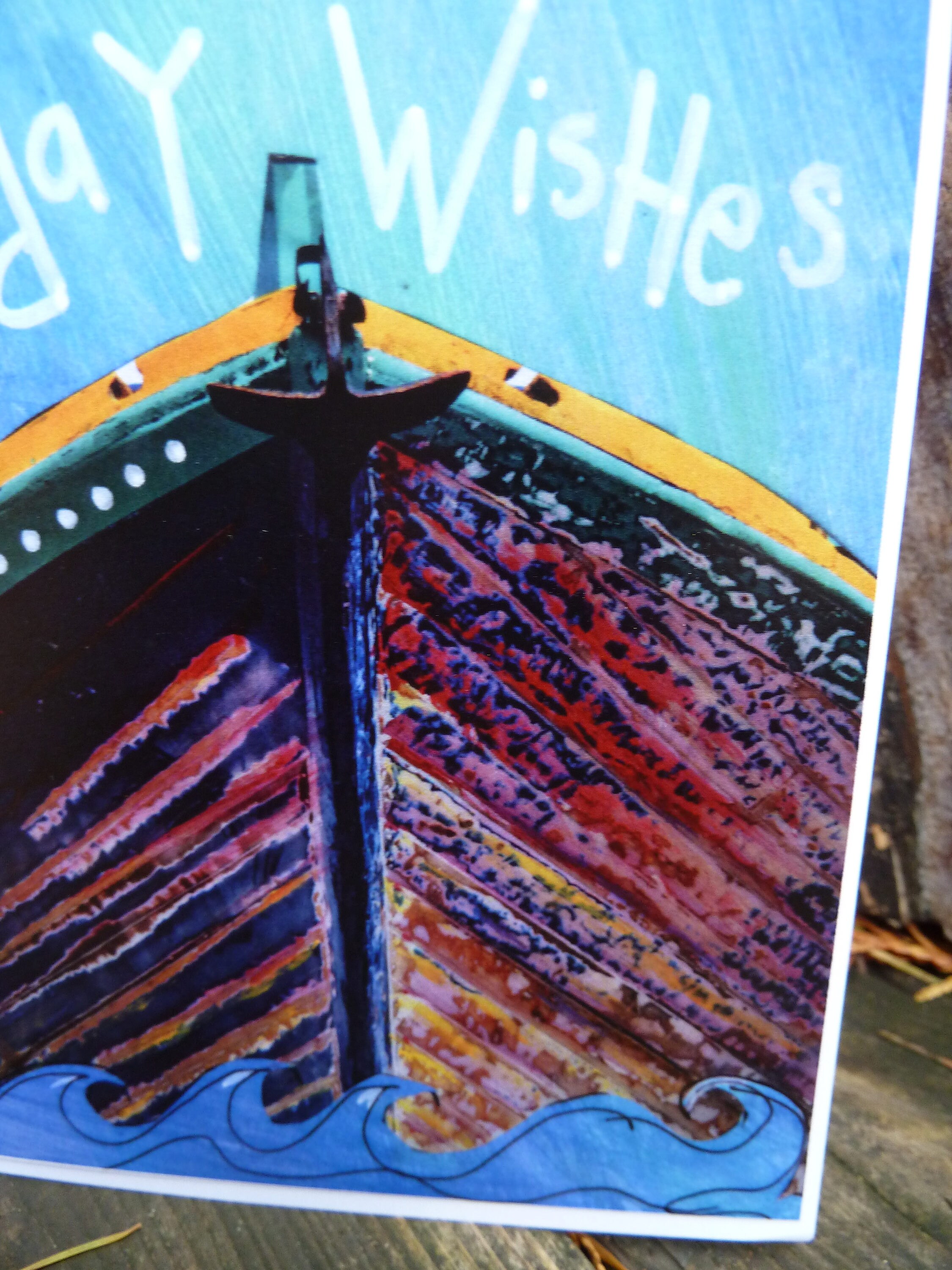 Birthday Card, BOAT LOAD of WISHES, Sailor Birthday, Boat Owners ...