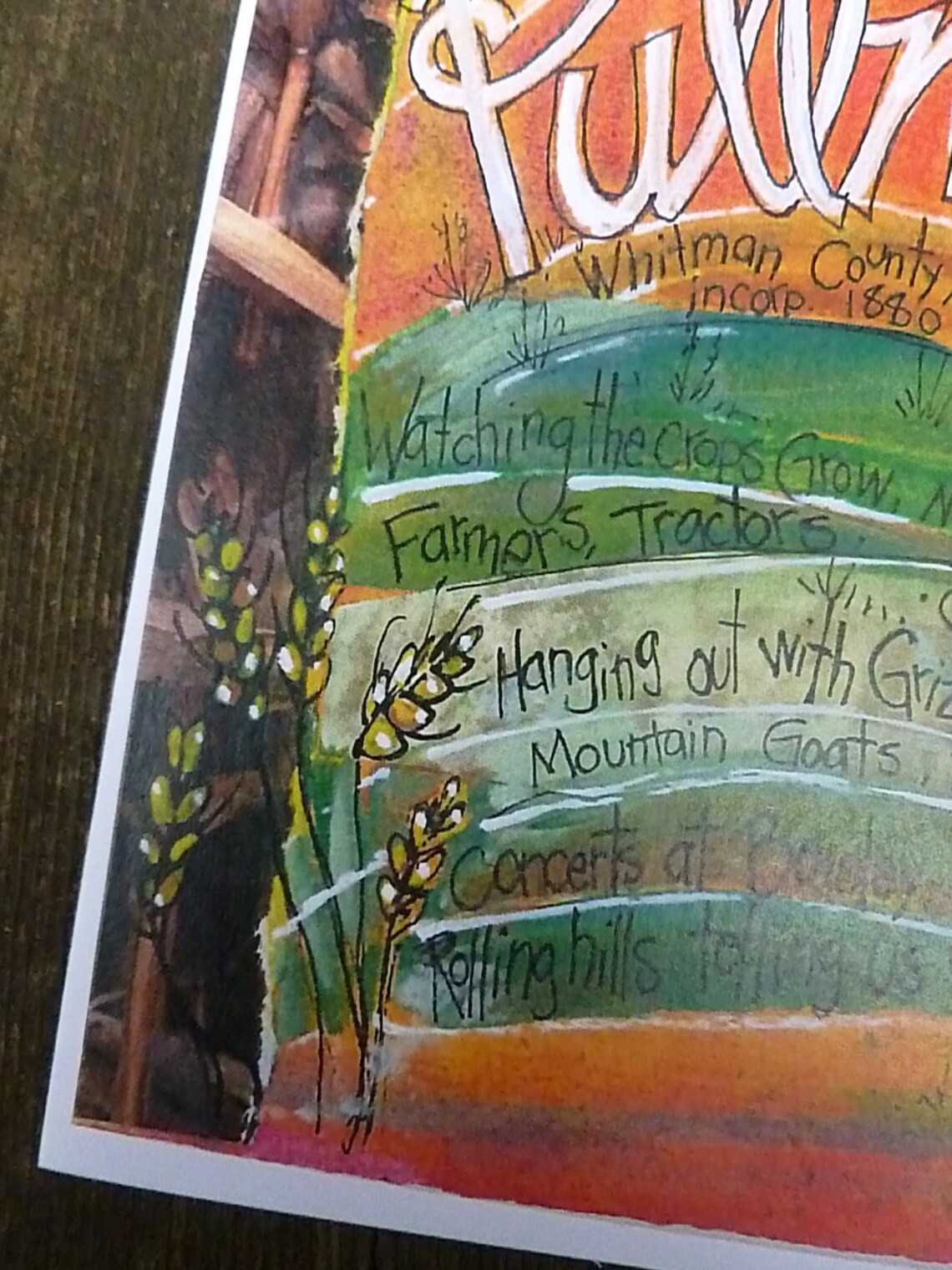 PULLMAN WASHINGTON ,washington State University, WSU Gift, Go Cougs ...