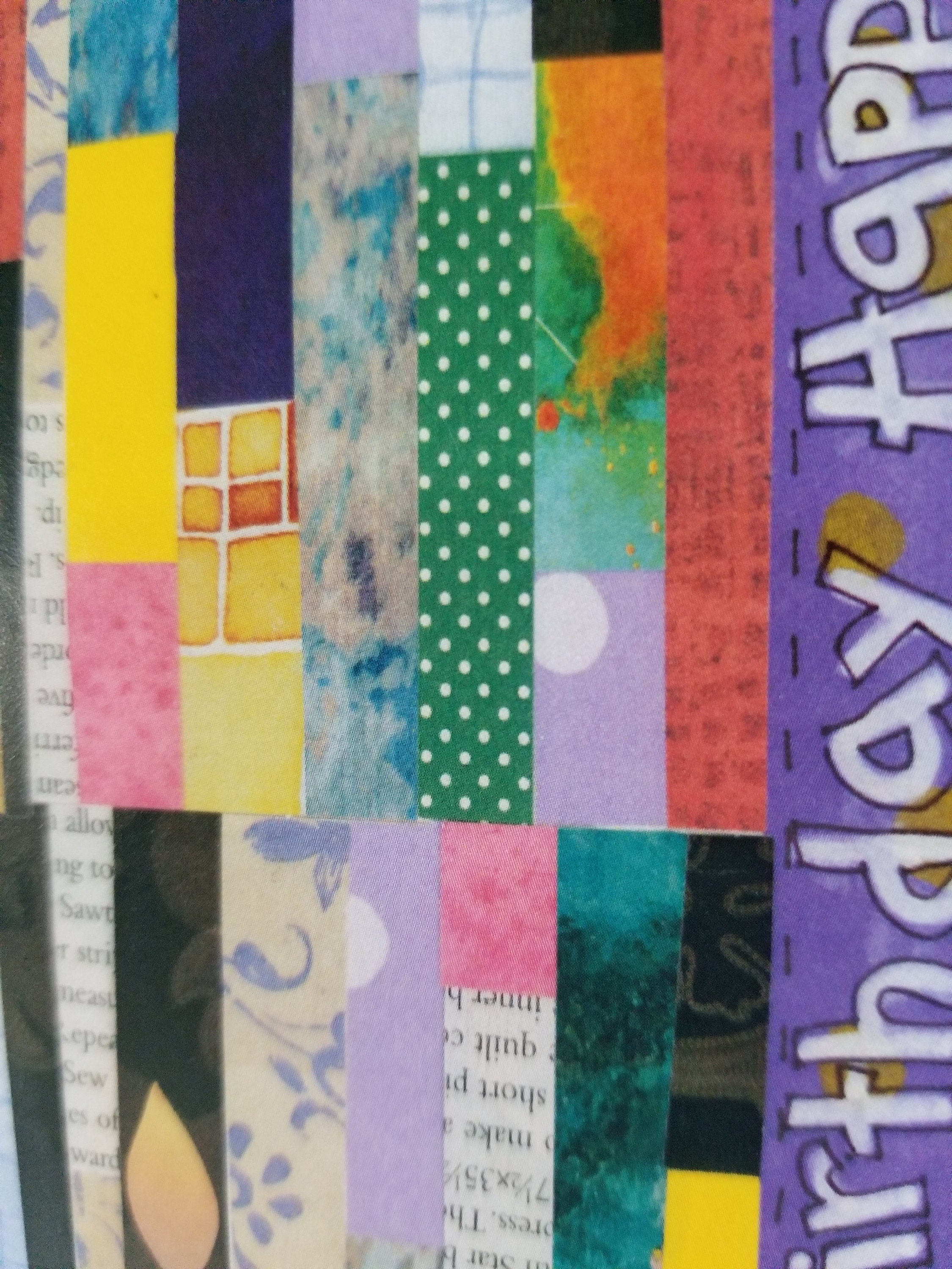 Quilt Card Birthday for Quilter Strip Quilt BIRTHDAY CARD - Etsy