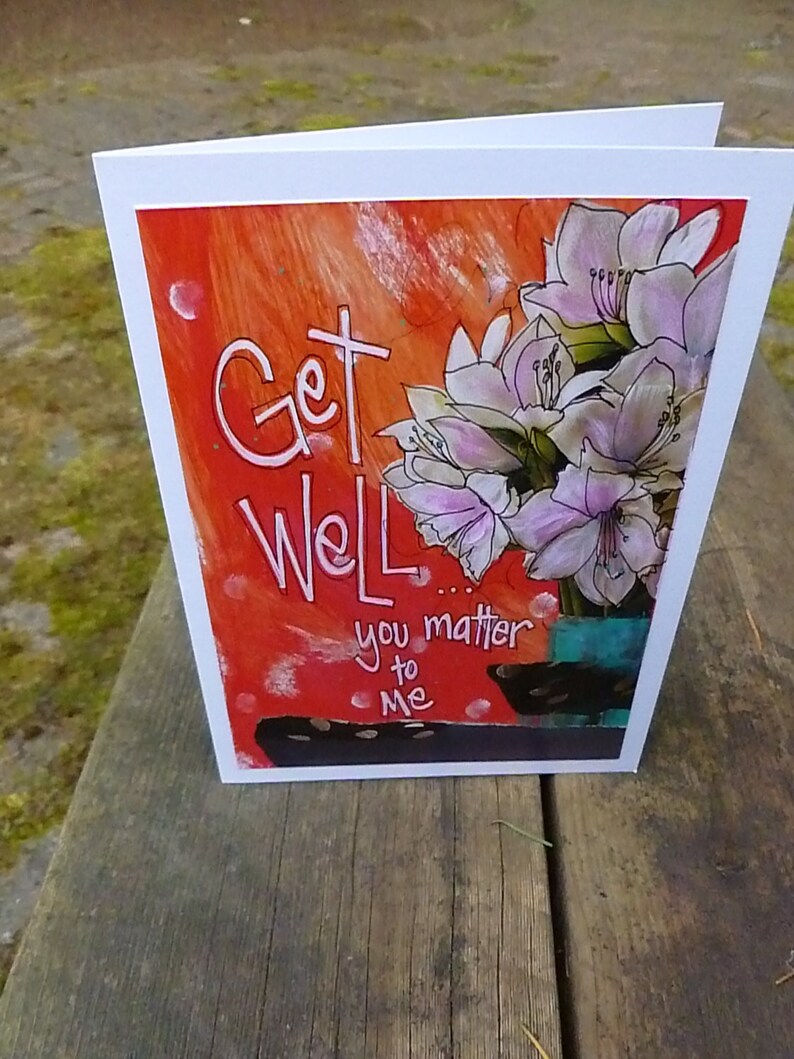 GET WELL Greeting Card, A Feel Better Card During This Pandemic, Tell ...