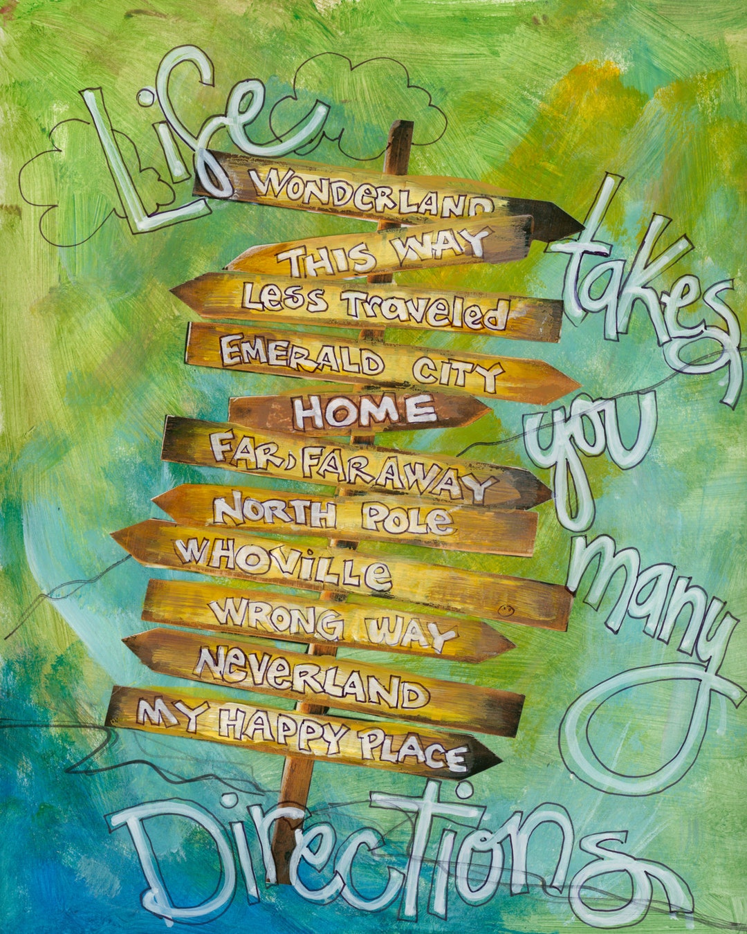 LIFE DIRECTIONS, A Graduation Gift or Reminder of What Life Has to ...