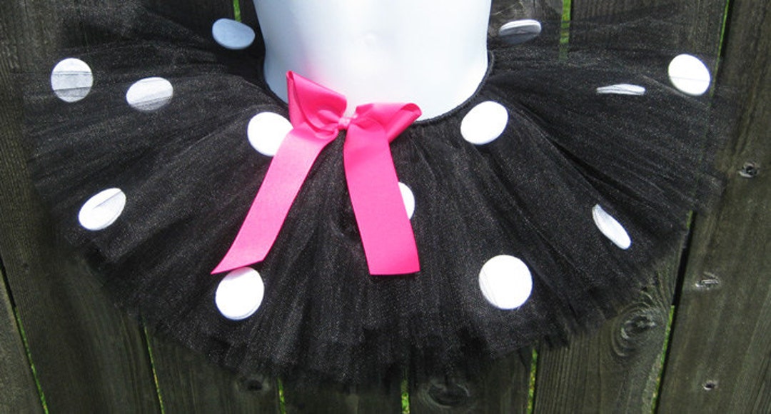 Polka Dot Tutu With Matching Headband Infant Baby Toddler - Etsy