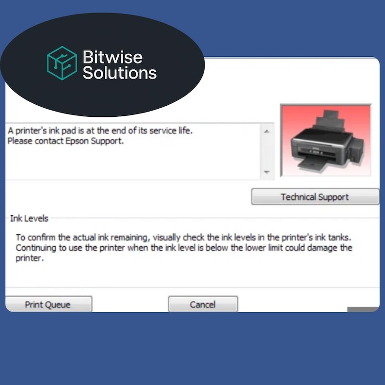 Epson L3250 Resetter Software | Waste Ink Pad Reset Utility (digital ...