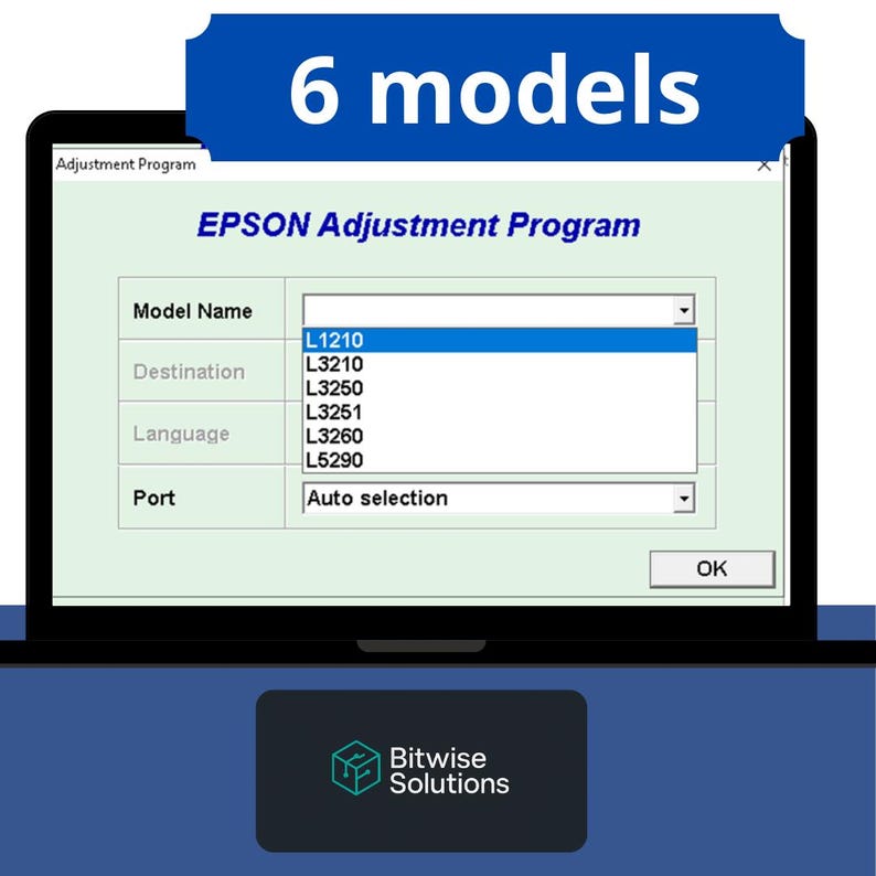 Epson L3210 Resetter Software | Waste Ink Pad Reset Utility (digital ...