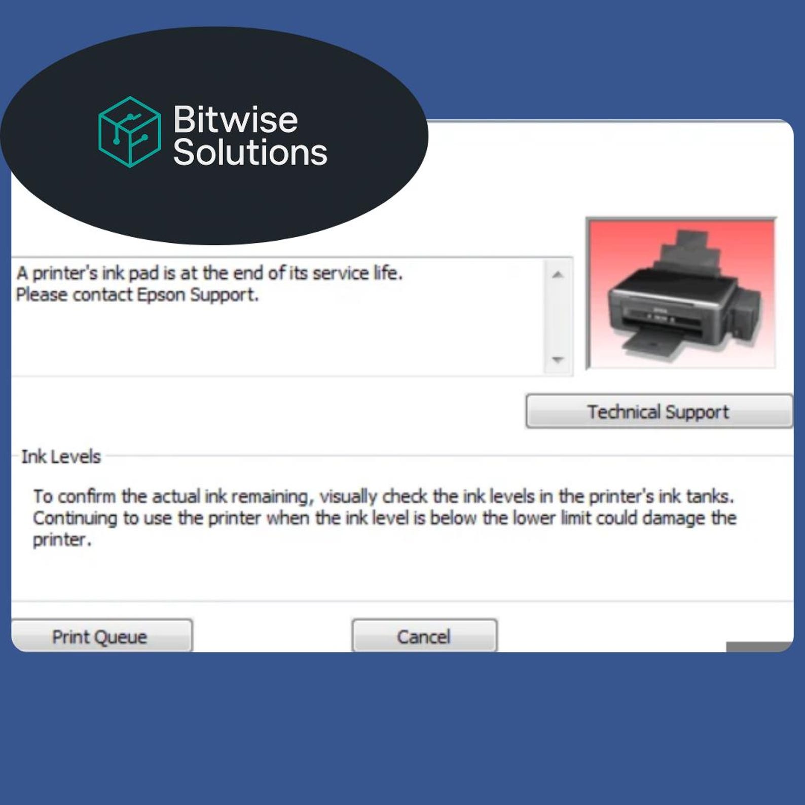 Epson L3210 Resetter Software | Waste Ink Pad Reset Utility (digital ...