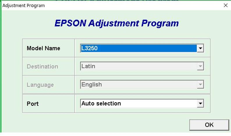 Epson L3250 Resetter Software | Waste Ink Pad Reset Utility (digital ...