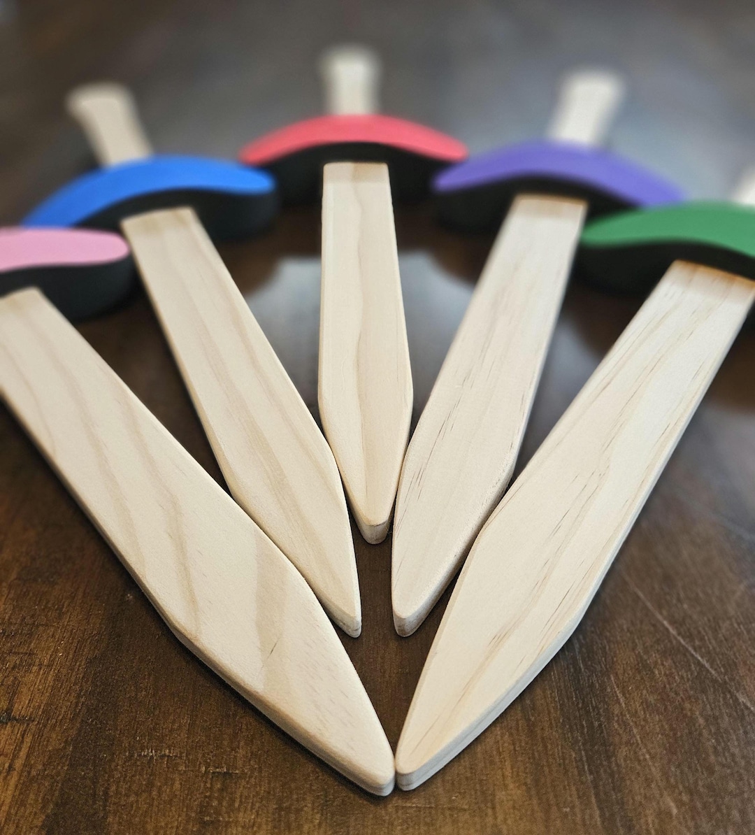 18 Inch Handmade Wooden Play Swords - Etsy