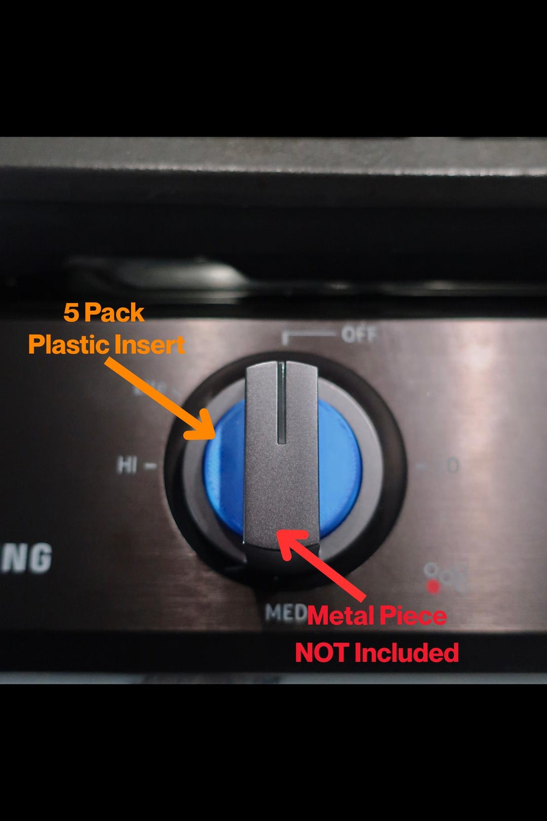 Dacor Smart Cooktop Knob Stem Replacement – 5 Pack Durable Inserts - Etsy