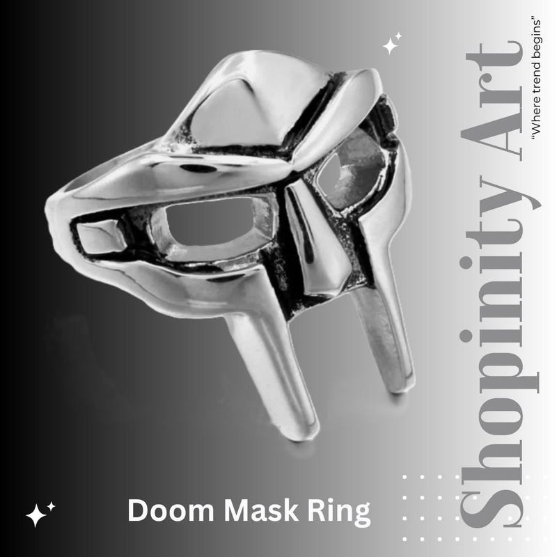 Mf Doom Ring - Etsy