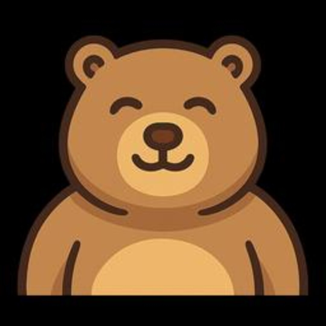 Fat Bear PFP Avatar - Etsy