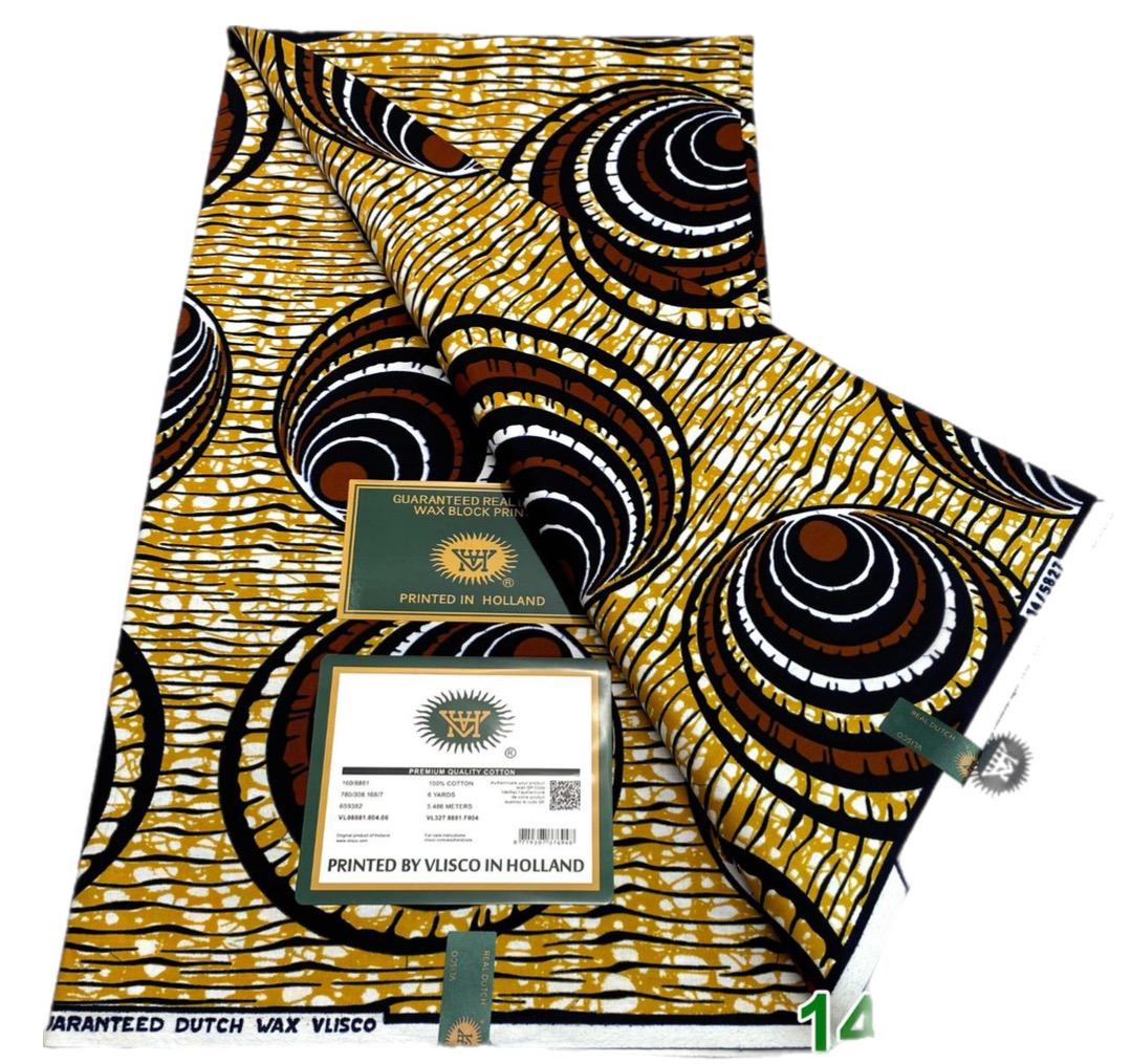 Dutch Veritable Wax Hollandais 100% African Fabric 6 Yards - Etsy
