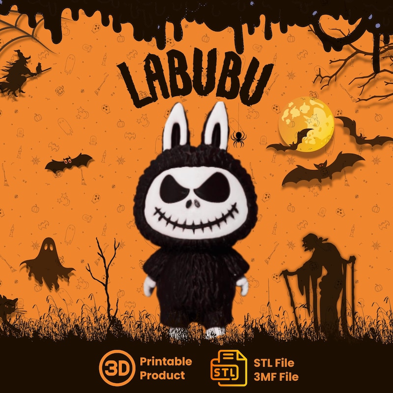 Labubu Stl File Labubu - Etsy