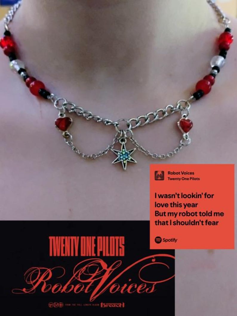 Twenty One Pilots Breach Inspired Necklaces - Etsy