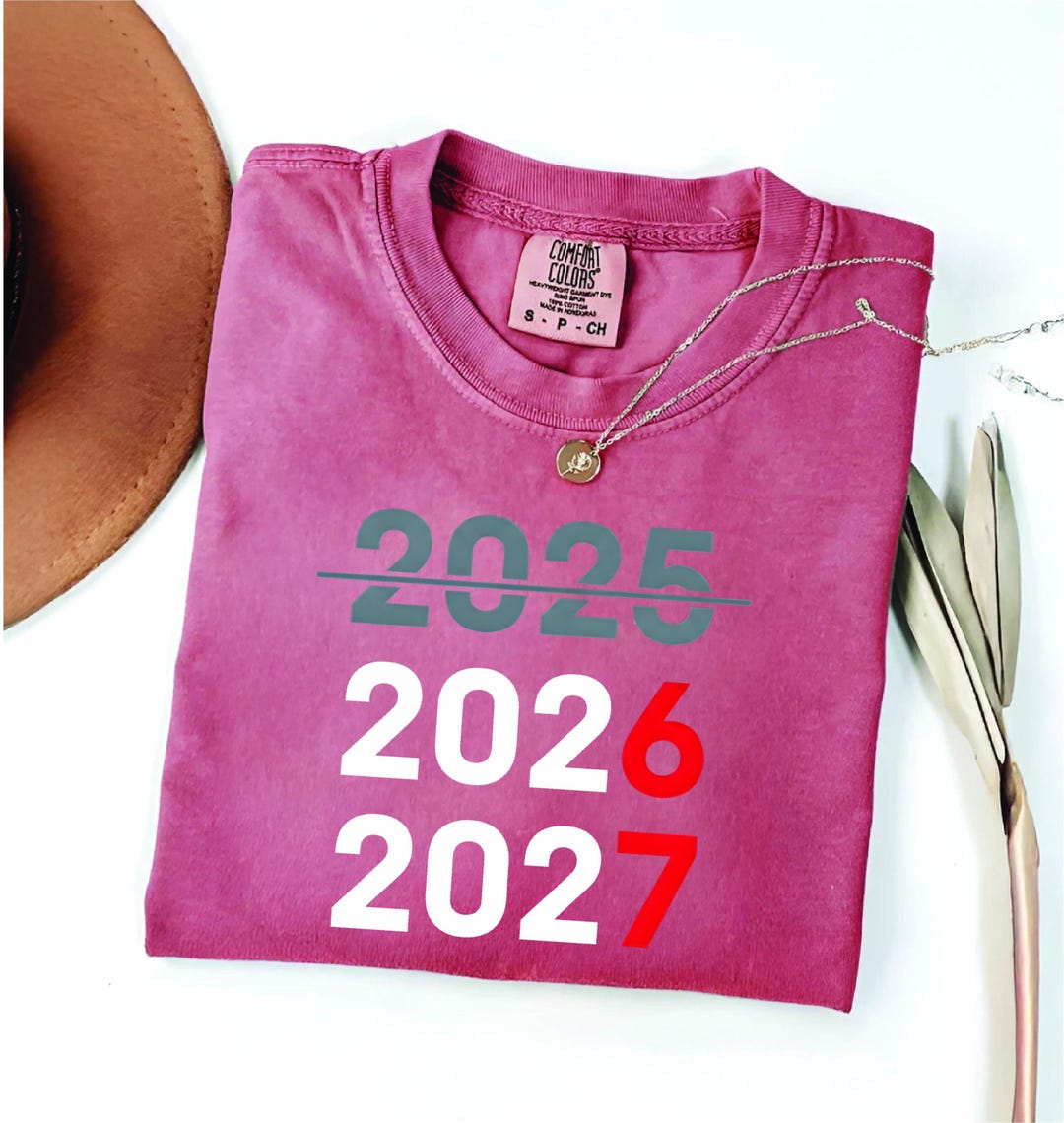 Camiseta de Año Nuevo 2026, Meme Six Seven, Jerga Gen Alpha de Moda ...