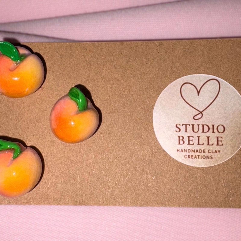 Fruit Polymer Magnets - Etsy UK