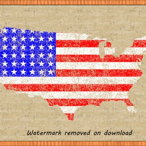 Rustic Flag Set in United States SVG Cut File Dxf Pdf Eps - Etsy