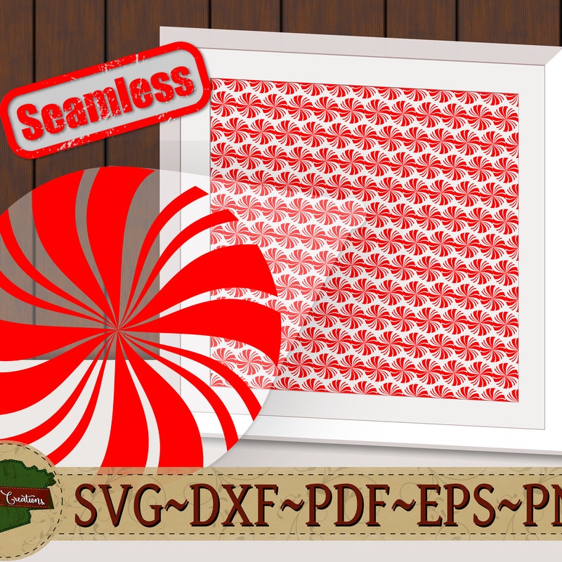 Peppermint Stencil - Etsy