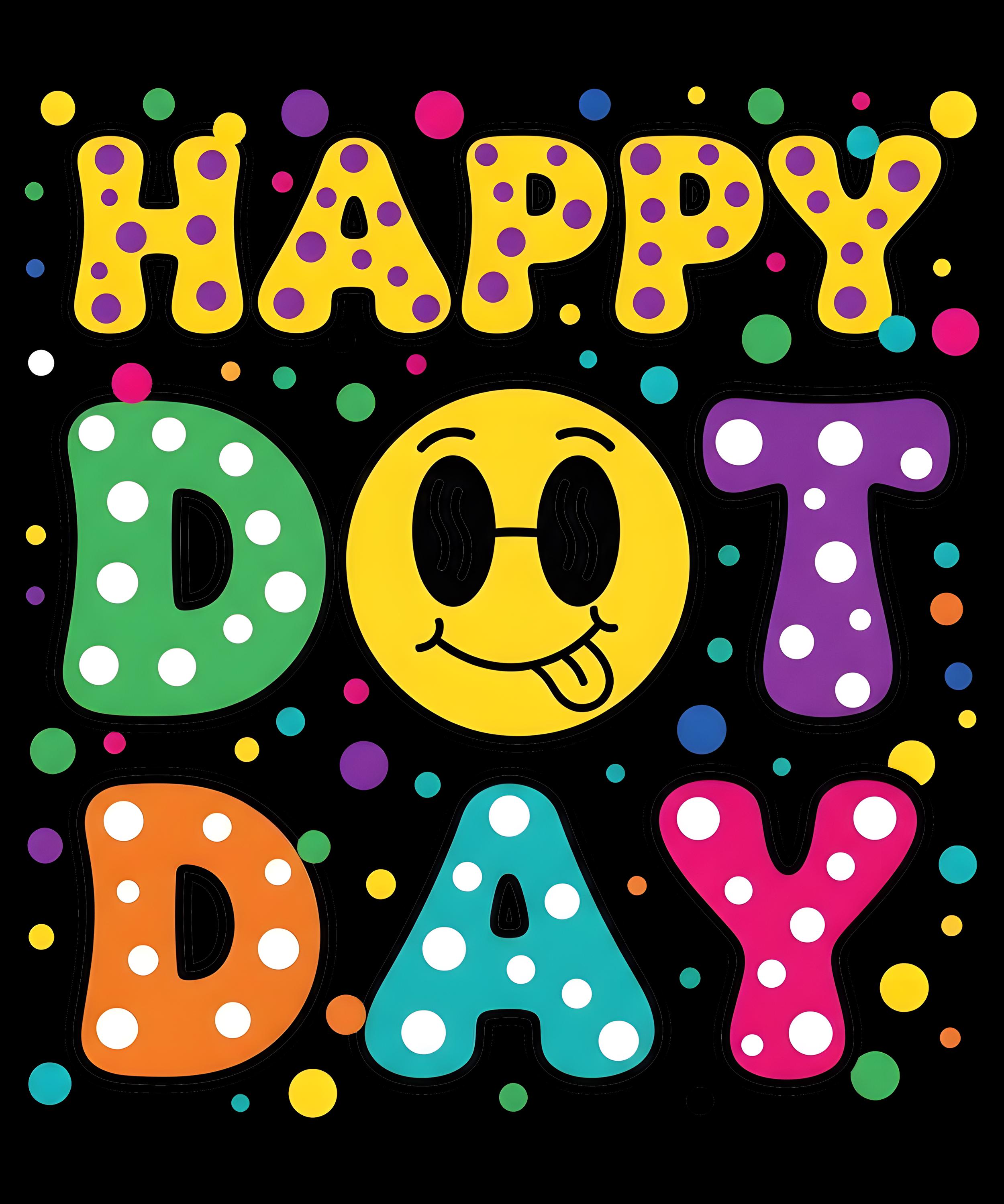 Happy Dot Day Poster: Fun Colorful Polka Dot Classroom Decor - Etsy