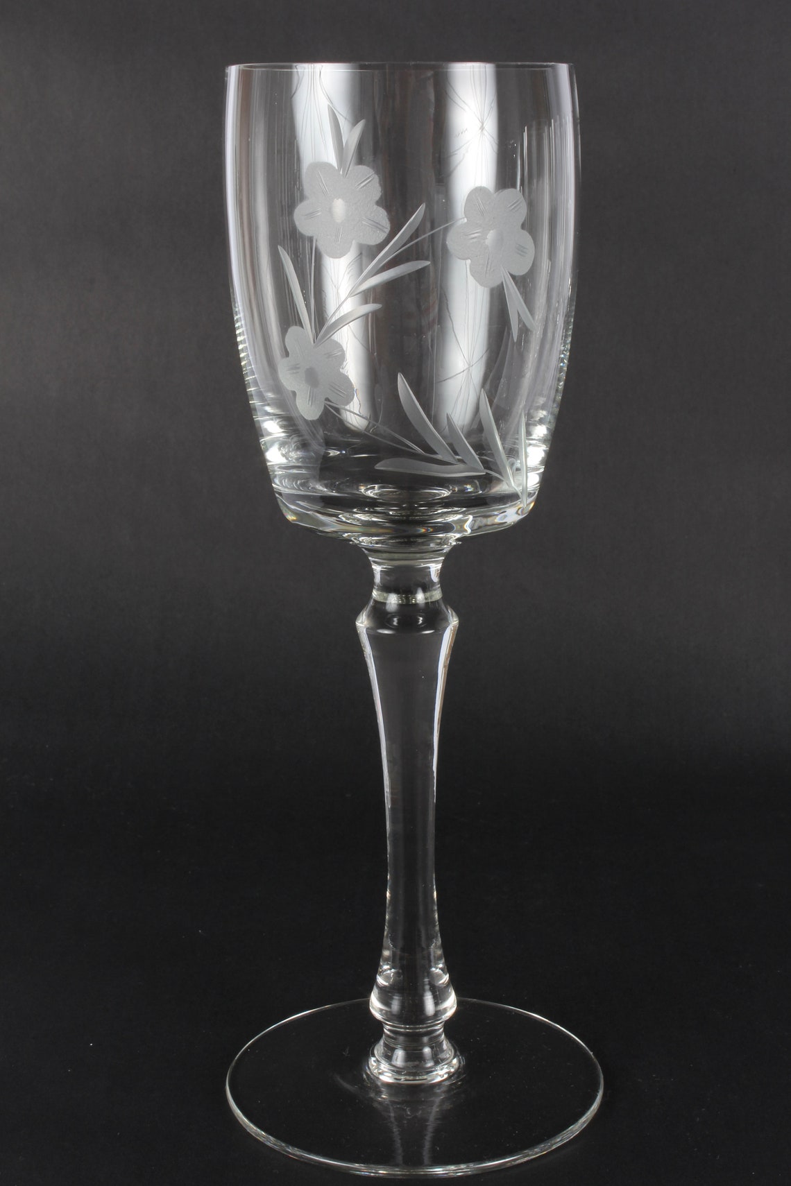 Vintage Glassware, Cristal Glassware, Etched Crystal, Vintage Wine ...