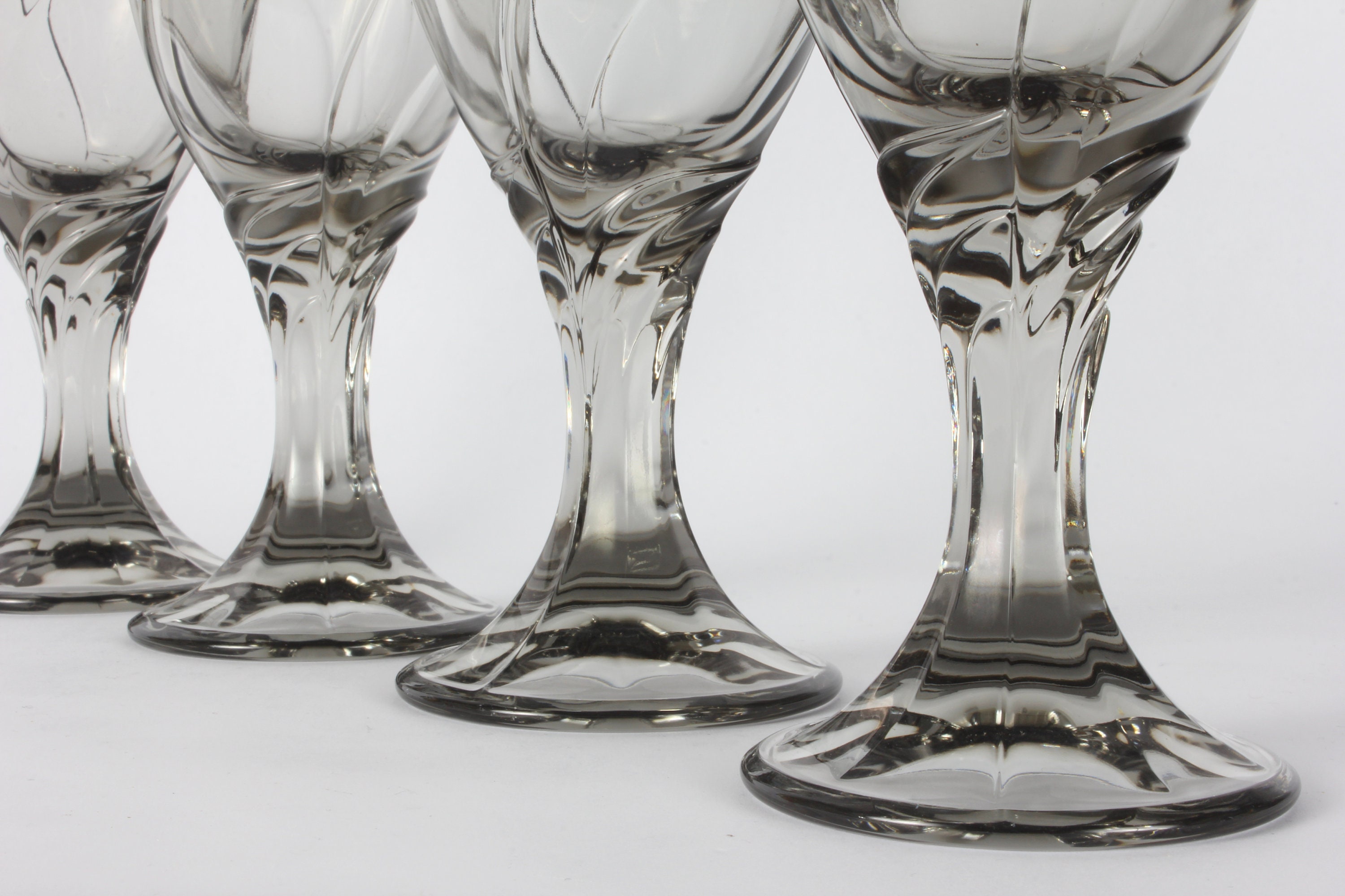 Vintage Noritake Gray Glassware Wedding Decor Vintage | Etsy