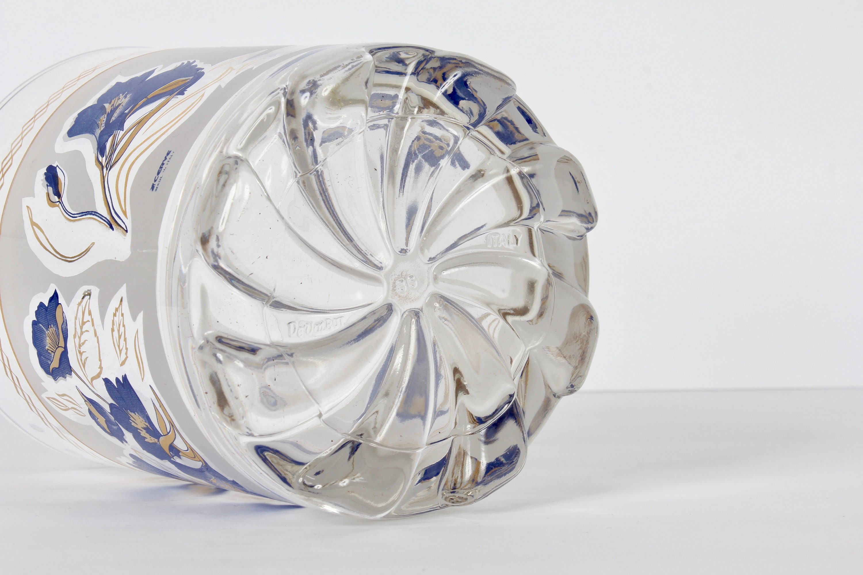 Cerve Vintage Glassware Cerve Glassware Barware Ice | Etsy