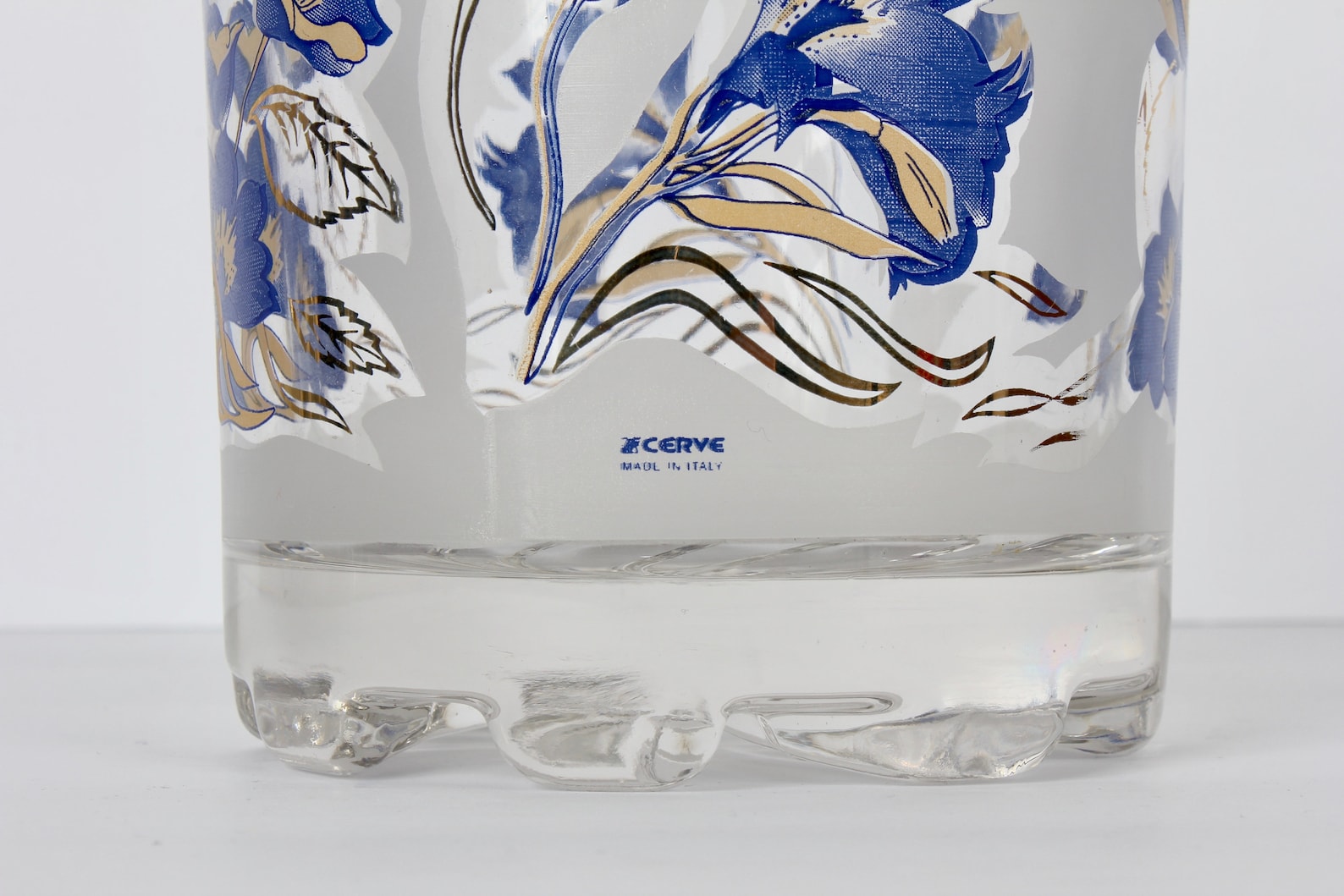 Cerve Vintage Glassware Cerve Glassware Barware Ice | Etsy