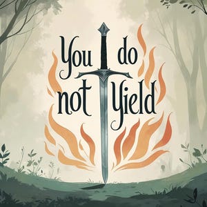 Throne of Glass "you Do Not Yield" Aelin Quote Digital Prints - Etsy