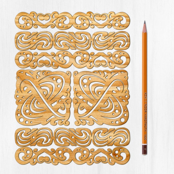 Swirly Frames - Etsy