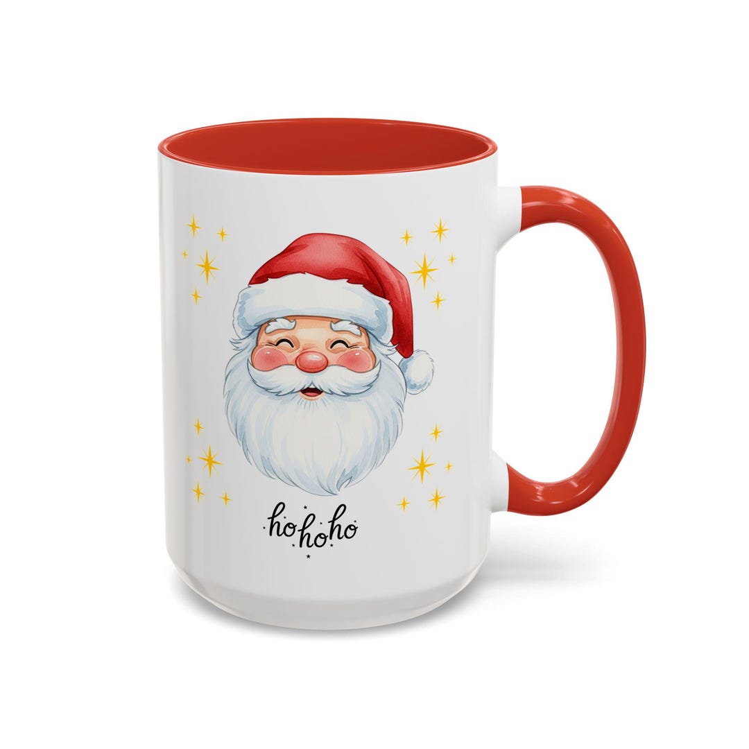 Taza con corona navideña para papá / Taza de café con acento de 11 oz y ...