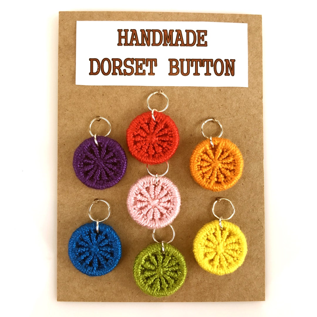 Dorset Button Rainbow Knitting Stitch Markers Gini Winner Kirstie's ...