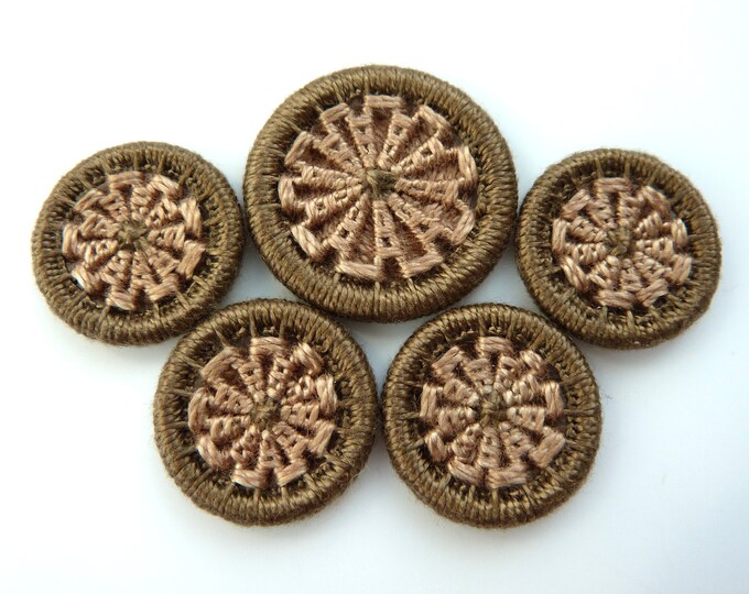 Brown Dorset Buttons, Custom Made Dorset Buttons in Browns RESERVED for ...