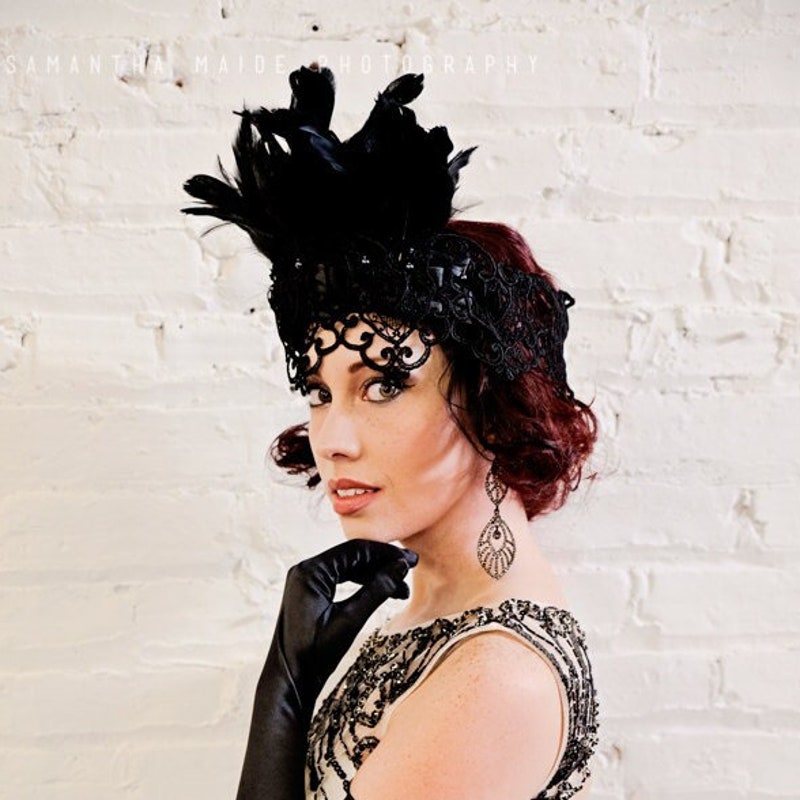 Flapper Head Piece - Etsy