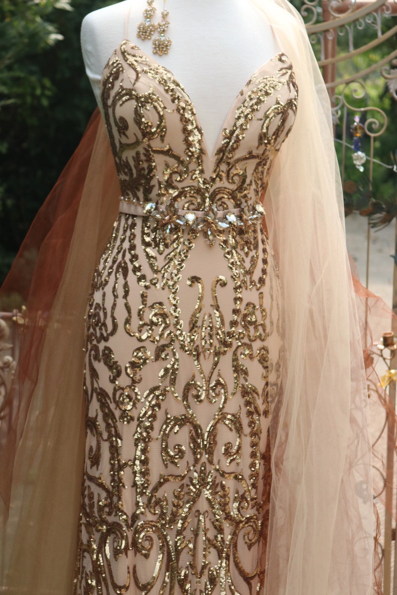 SALE Art Deco Great Gatsby Silver Screen Sequined Siren - Etsy