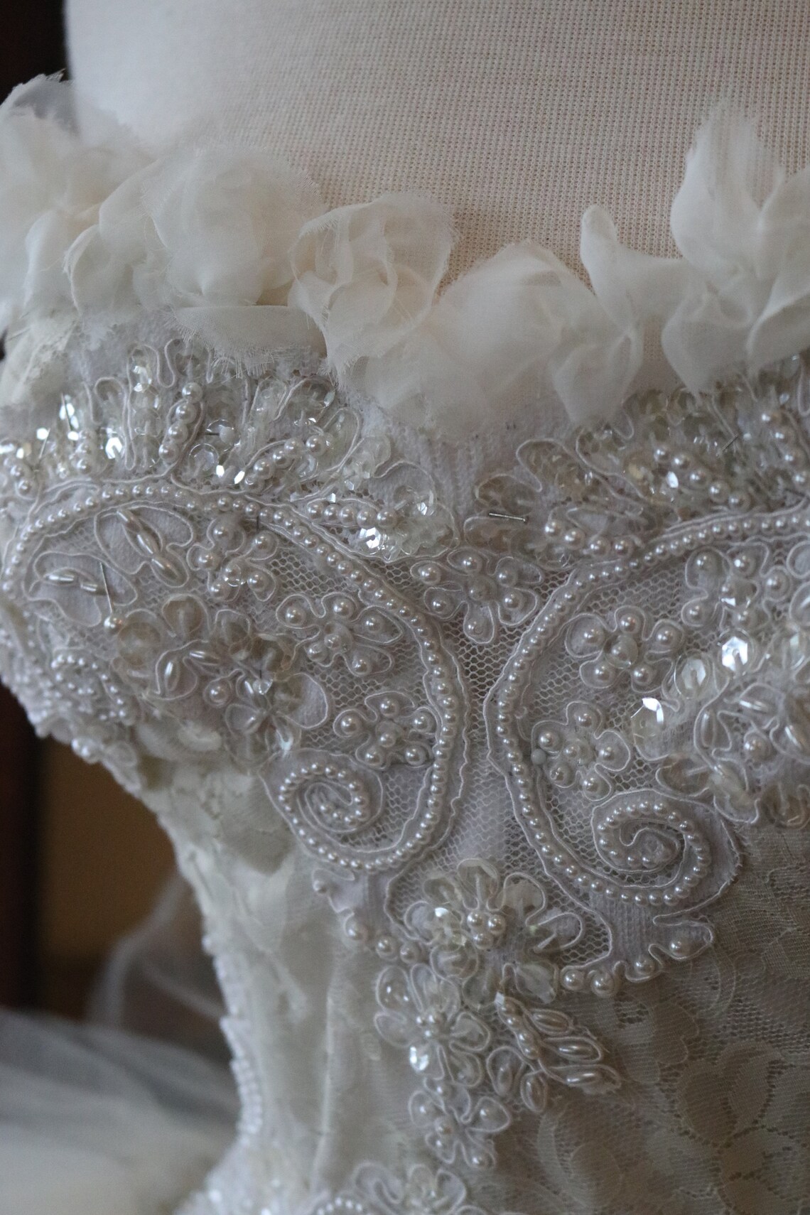 Wedding Bustier Corset Bridal Gown Bustier Handmade Wedding - Etsy