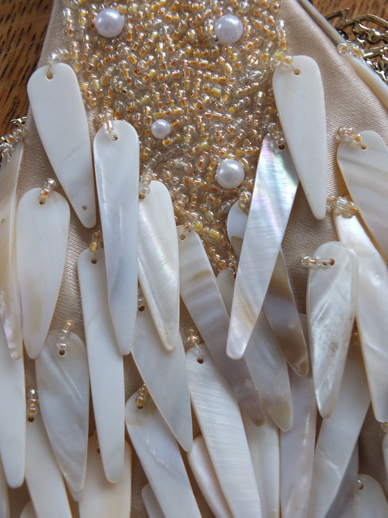 Handmade Wedding Purse Shell Bangles With Stunning Brooch - Etsy