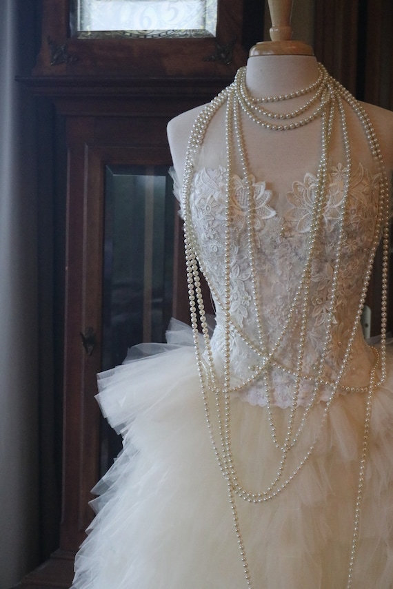 Wedding Bustier Corset Bridal Gown Bustier Handmade Wedding | Etsy