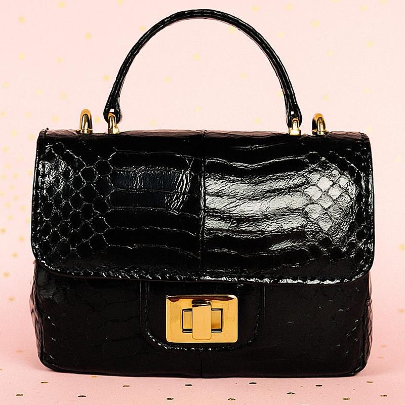 Snake Top Handle Purse - Etsy UK