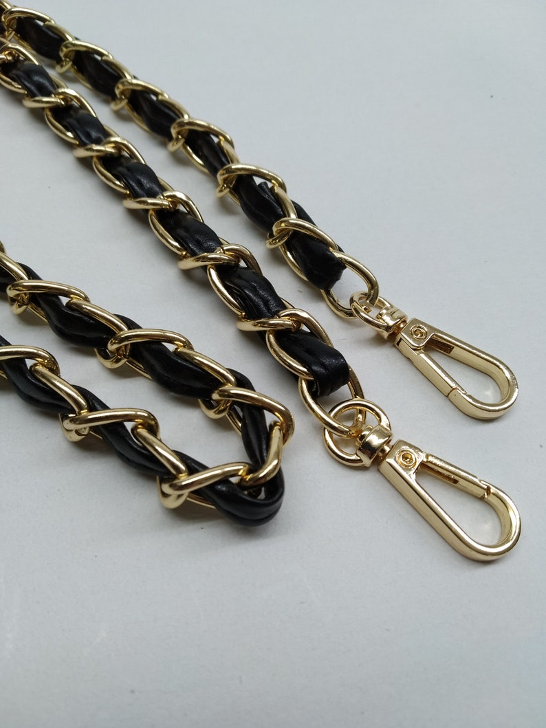High Quality Genuine Leather Strap Adjustable Chain Strap - Etsy