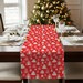 Christmas Table Runner Mockup – 14x48 PSD JPG Holiday Dining Decor ...