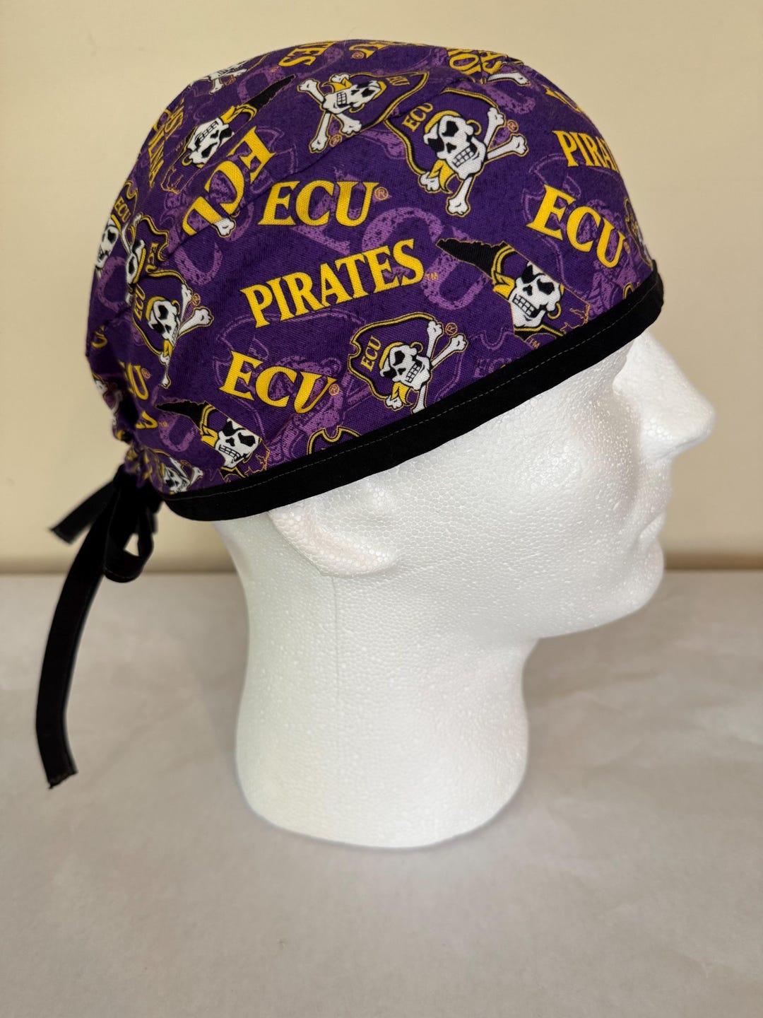 East Carolina University ECU Pirates Scrub Cap - Etsy