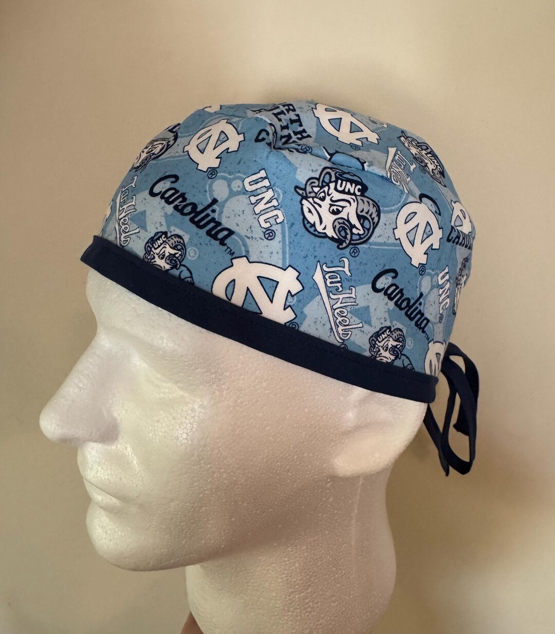 UNC Tarheels Scrub Cap - Etsy
