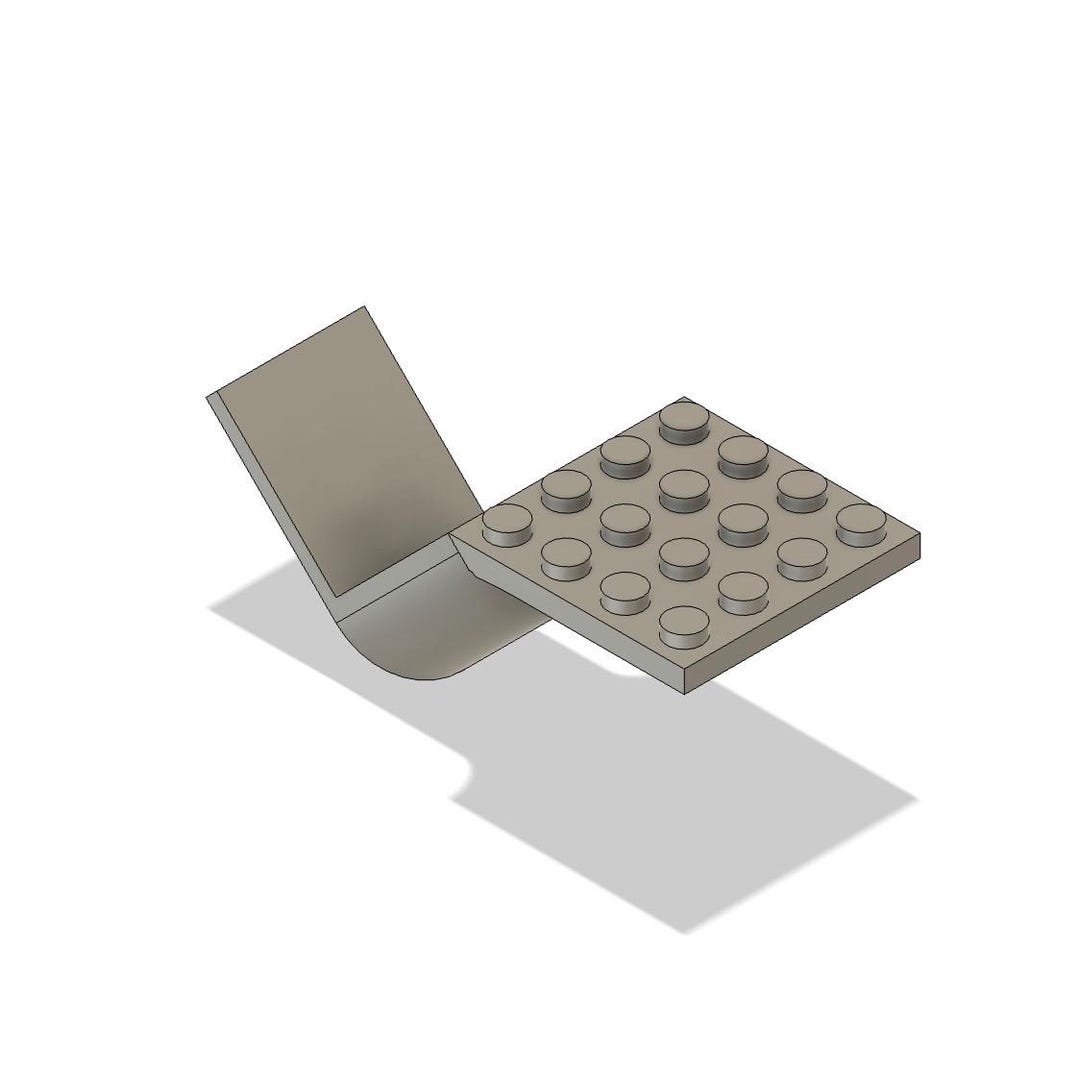 UPGRADED Angled Wall Mounts for Building Blocks for Use With Command ...
